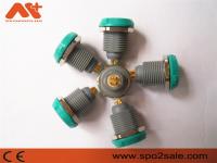 China IBP Medical Device 8-Pin Plastic Connector with Grey Shell Green Housing - 3000-5000 Cycle Durability, 15g Weight for sale