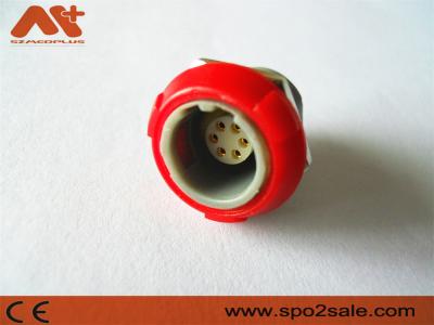 China ABS Medical Connector 6 Pin Plastic Socket G51MB7-P06LFD0-0020 with 3000-5000 Cycle Life and 15g Weight for sale