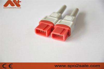 China 10-Pin Red IBP Connector for Spacelabs Ultraview with 4.00mm Exit Diameter and 15g Weight for sale