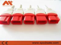 China 10-Pin Red IBP Connector for Spacelabs Ultraview with 4.00mm Exit Diameter and 15g Weight for sale