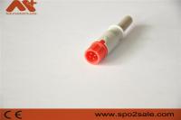 China IBP Connector Accessory for Biolight IBP Cable - 4-Pin Red Color with 4.00mm Exit Diameter and 3000-5000 Cycle Durability for sale