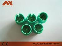 China ECG EKG Connector Compatible Spacelabs Patient Cable 17 Pin Green ABS Nylon for sale