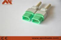 China ECG Connector 12Pin for Datascope Patient Monitor Medical Accessory Green for sale