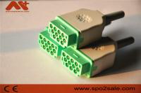 China GE Marquette Patient Monitor 11 Pin ECG Connector Medical Cable Accessory Green for sale