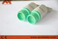 China 11 Pin Green ECG Connector Compatible with Nihon Kohden Monitor Accessory ISO13485 CE for sale