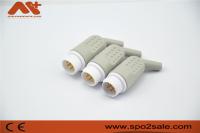 China 8 Pin ECG Connector for HP Patient Monitor Medical Accessory White Nylon ABS for sale