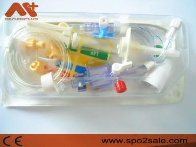 China P01733 IBP Disposable Pressure Transducer with Edwards Connector - 300 mmHg Range, 3-Year Shelf Life for sale