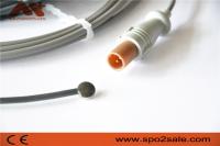 China HP Medical Temperature Probe 21078A - 3M Adult Skin Monitor Cable with 2.252KΩ NTC Resistor for Patient Monitoring for sale