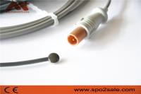 China HP Medical Temperature Probe 21078A - 3M Adult Skin Monitor Cable with 2.252KΩ NTC Resistor for Patient Monitoring for sale