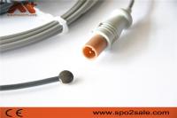 China HP Medical Temperature Probe 21078A - 3M Adult Skin Monitor Cable with 2.252KΩ NTC Resistor for Patient Monitoring for sale