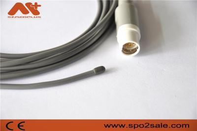 China Draeger Compatible Reusable Adult Rectal Temperature Probe - 3M Cable, 3.0mm Diameter, NTC 2.252KΩ for Patient Monitors for sale