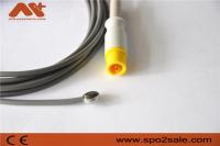 China Mindray Datascope Adult Skin Temperature Probe 3M Cable 2-Pin Connector for Patient Monitors for sale