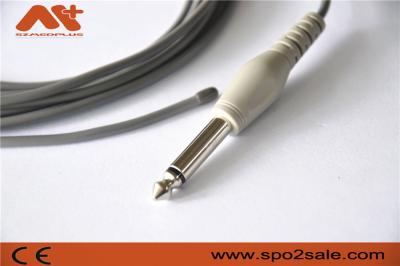 China YSI Compatible Adult Rectal Temperature Probe 0206-02-0001 with 3M Cable and 3.0mm Diameter for sale