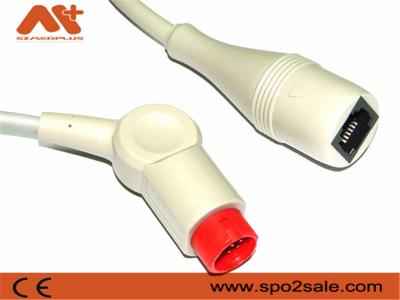 China Mindray Datascope IBP Adapter Cable - 12-Pin Connector, 3.5M Length, Abbort Compatible (001C-30-70759) for sale