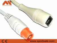 China Fukuda Denshi IBP Cable 3.5M with 12-Pin Connector for Dynascope DS-5400 DS-7001 Patient Monitors for sale