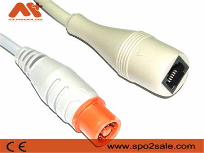 China Fukuda Denshi IBP Cable 3.5M with 12-Pin Connector for Dynascope DS-5400 DS-7001 Patient Monitors for sale