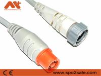 China Fukuda Denshi IBP Cable 3.5M with 12-Pin Connector for Dynascope DS-5400 DS-7001 Patient Monitors for sale