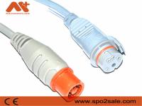 China Fukuda Denshi IBP Cable 3.5M with 12-Pin Connector for Dynascope DS-5400 DS-7001 Patient Monitors for sale