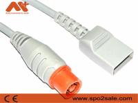 China Fukuda Denshi IBP Cable 3.5M with 12-Pin Connector for Dynascope DS-5400 DS-7001 Patient Monitors for sale