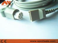 China Datex Compatible IBP Adapter Cable 10-Pin Connector 3.5M Length for AS/3 AS/5 Cardiocap Medical Monitors for sale