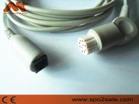 China Datex Compatible IBP Adapter Cable 10-Pin Connector 3.5M Length for AS/3 AS/5 Cardiocap Medical Monitors for sale