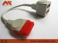 China GE Marquette IBP Cable 2005772-001 Dual 11 Pin Convert Cable 3M TPU for sale