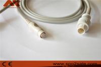 China Nihon Kohden Compatible IBP Adapter Cable 5 Pin 3.5M TPU for Patient Monitoring for sale