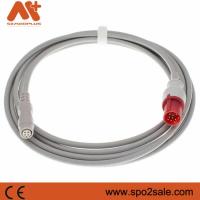 China Hellige Compatible IBP Adapter Cable 7 Pin 3.5M TPU for Draeger Patient Monitors for sale