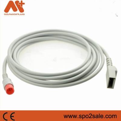 China Datascope to Utah IBP Transducer Cable 3.5M for Passport V V12 V21 V-Series for sale