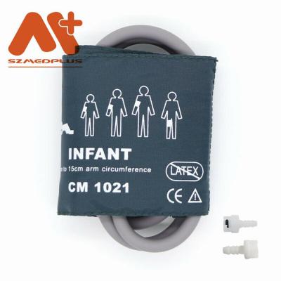 China Infant 2750 Dual Tube NIBP Cuff - 298×85mm Size for 10-19cm Arm Circumference with 50,000+ Cycle Durability for sale