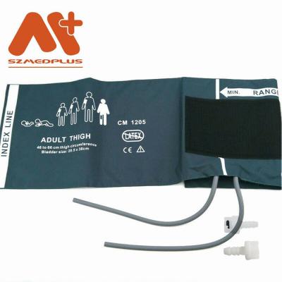 China Medline 2755 NIBP Adult Thigh Blood Pressure Cuff 46-66cm Dual Tube with 50,000 Cycle Durability for sale