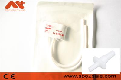 China Disposable NIBP Blood Pressure Cuff Neonate 1 Dual Tube 3-6 cm Compatible Welch Allyn Philips for sale