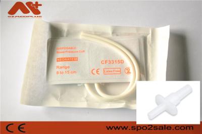 China Disposable Neonate 5 NIBP Cuff Dual Tube 8-15 cm Compatible with Philips Welch Allyn for sale