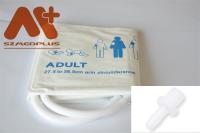China Disposable NIBP Cuff Adult Dual Tube 27.5-36.5 cm Compatible GE Dinamap 2503 for sale