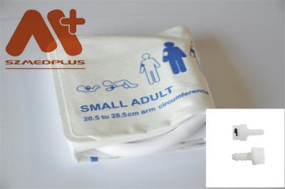 China Disposable NIBP Cuff Small Adult Dual Tube 20.5-28.5cm ISO13485 CE for sale