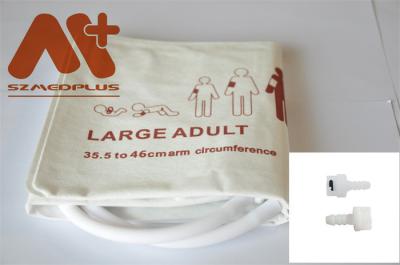 China Disposable NIBP Cuff Large Adult Dual Tube 35.5-46 cm for GE Dinamap 2455 for sale