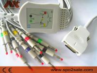 China Mortara Direct Connect EKG Cable 9293-021-50 | 10-Lead Medical TPU Cable for ELI 100/200/50 ECG Machines for sale