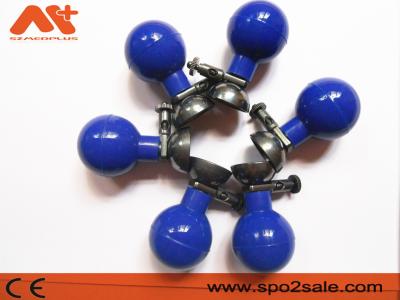China Pediatric Suction Cup Electrode 40422A - 6-Piece Ag/AgCI ECG Electrodes with ISO13485 & CE Certification for sale