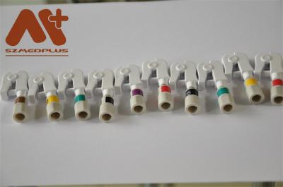 China CFS Banana with Clip Adapter 900178-003 - 10-Piece EKG Electrode Connector for GE Marquette AM4/AM5/CAM14 for sale