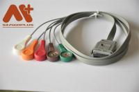 China Biomedical Instruments BI ECG Holter Cable 5 Lead Snap C07-12-12 | Medical TPU Material | ISO13485 & CE Certified for sale