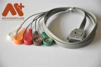 China Biomedical Instruments BI ECG Holter Cable 5 Lead Snap C07-12-12 | Medical TPU Material | ISO13485 & CE Certified for sale