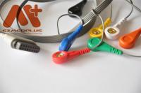 China Edan 7 Lead ECG Holter Cable for SE-2003 SE-2012 with AHA Standard and ISO13485/CE Certification for sale