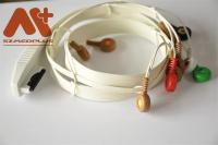 China Mortara 10-Lead Holter Cable AHA 9293-034-50 with Medical TPU Construction for H12/X12 ECG Systems for sale