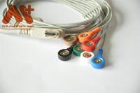 China DMS 7 Lead Holter Cable with Snap Connector - DMS-20202516 for DMS300-4A Monitor for sale