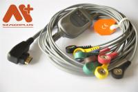 China DMS 10 Lead Holter Cable with Snap Connectors - HDMI Interface, Medical TPU Material, ISO13485 & CE Certified for sale
