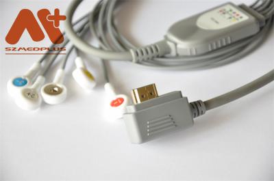 China ECG Holter Cable 5 Lead with HDMI Connector for Voles&Hills Smart Holter System - ISO13485 & CE Certified for sale