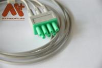 China Datascope Compatible ECG Telemetry Leadwire - DIN Connector, ISO13485 & CE Certified for Tel-100 & TMS-6016 for sale