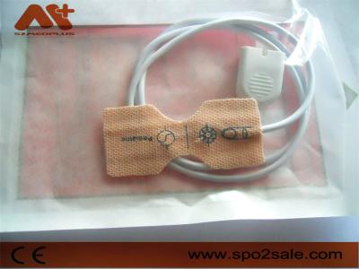 China Nihon Kohden TL-252T Pediatric SpO2 Sensor - 3ft Cable, 3.2mm Diameter, 660/940 Wavelength for Medical Monitoring for sale