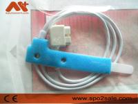 China Blue Foam Criticare SpO2 Sensor 573SD - 3ft Disposable Adult Sensor with 6-Pin Connector and ISO13485/CE Certification for sale
