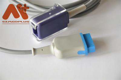 China GE Healthcare Marquette SpO2 Extension Cable 2021406-001 11Pin 2.4M Medical TPU for Patient Monitoring for sale